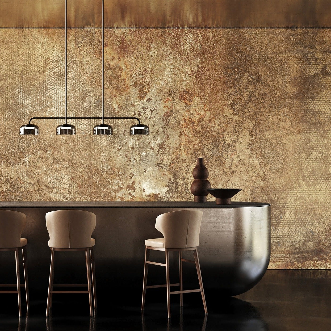 Metallic Wall Mural – SAL Home & Living